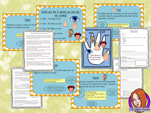 Using Senses in Narratives; Complete Lesson – The Boy in the Dress ...