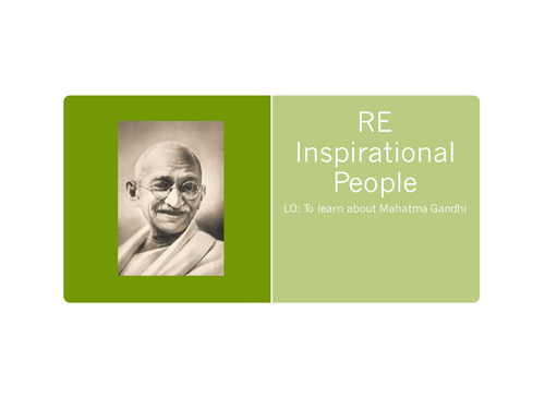 Inspirational People | Teaching Resources