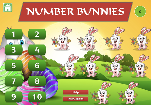 Easter Maths Number Challenge Interactive Games. | Teaching Resources Easter Maths Number Challenge Interactive Games. | Teaching Resources