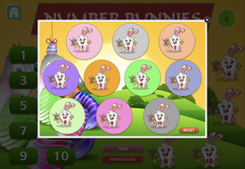 Easter Maths Number Challenge Interactive Games. | Teaching Resources