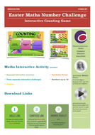 Easter Maths Number Challenge Interactive Games. by hbmusicsolutions ...