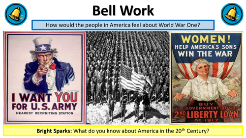 AQA GCSE History 1D America 1920-1973: Introduction and Isolationism ...