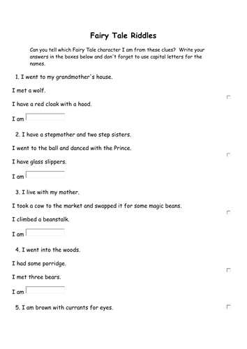 Fairy Tales - Jack and the Beanstalk (3 weeks narrative, 2 weeks ...