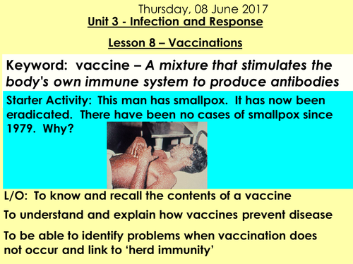 NEW AQA TRILOGY 9-1 BIOLOGY - UNIT 3 INFECTION & RESPONSE | Teaching ...
