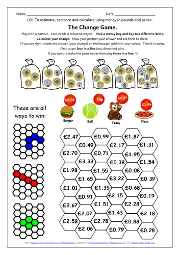 KS2 Y4 Y5 Money Differentiated Worksheets & Activities Including ...