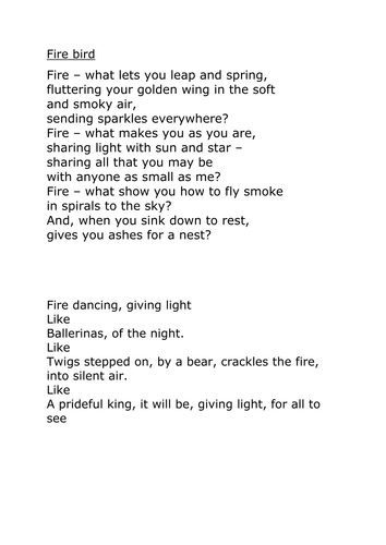 English unit of work: The Great Fire of London (Year 1/2) 3 weeks diary ...