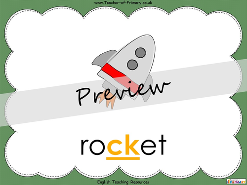 The 'ck' Sound - EYFS | Teaching Resources