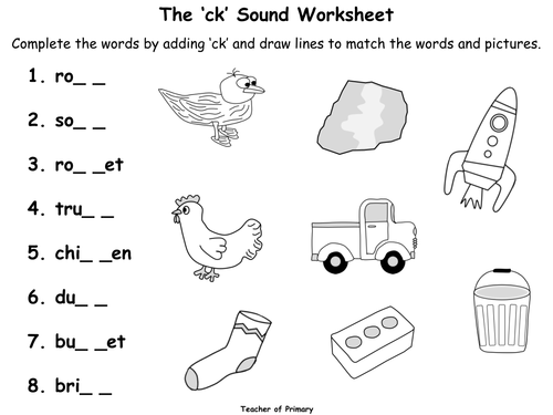 The 'ck' Sound - EYFS | Teaching Resources