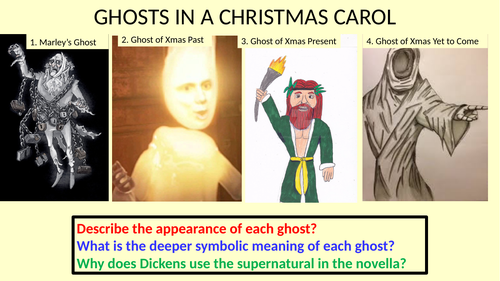 A Christmas Carol: Grade 9 lesson and essays on ghosts | Teaching Resources