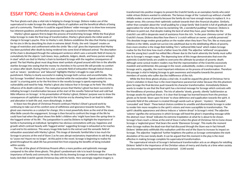 High grade A Christmas Carol Exam Responses | Teaching Resources