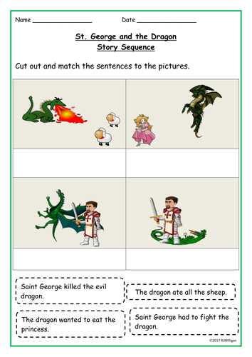 St George's Day - Saint George and The Dragon Presentation, Myths ...