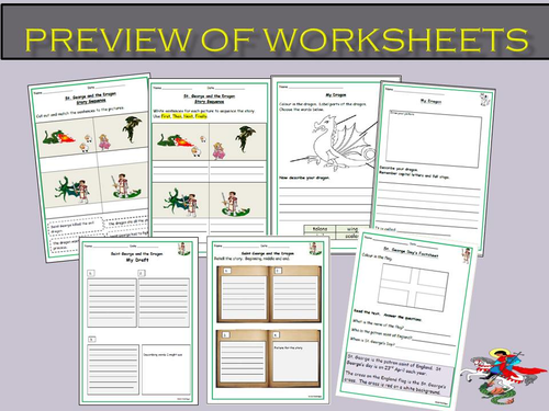 St George's Day - Saint George and The Dragon Presentation, Myths ...