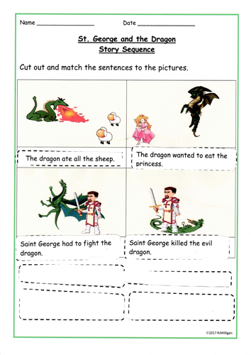 St George's Day - Saint George and The Dragon Presentation, Myths ...