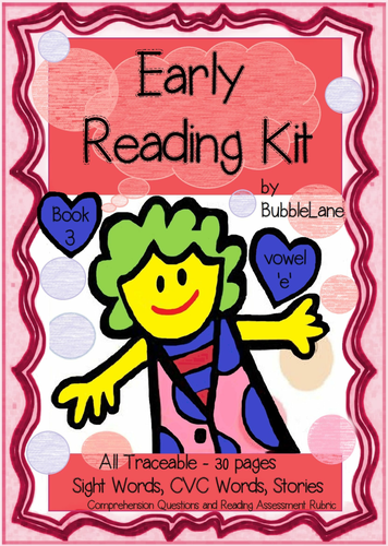 Book 3 - Sight Word Take Home Program for Emergent Readers | Teaching ...