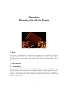 The chemistry of chocolate | Teaching Resources