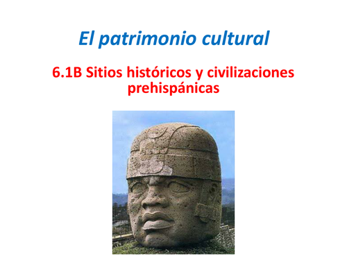AQA A Level Spanish. El Patrimonio Cultural | Teaching Resources