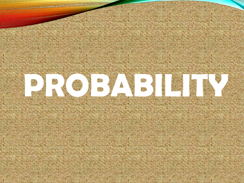 Probability bundle | Teaching Resources