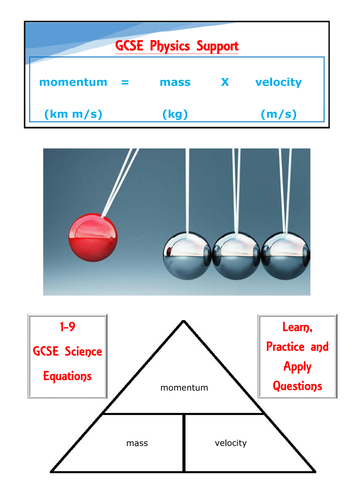Practice using the equations for the motion and forces topic in the new ...