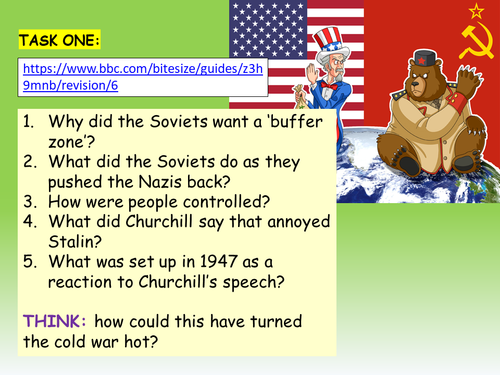 The Cold War - Soviet Expansion | Teaching Resources