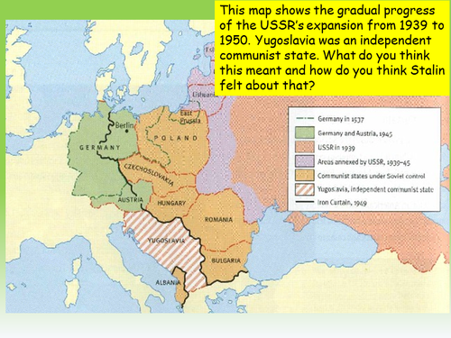 The Cold War - Soviet Expansion | Teaching Resources