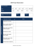 SEN Referral Pack | Teaching Resources