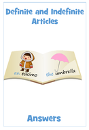 Definite and Indefinite Articles | Teaching Resources