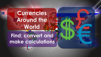Money Skills: Currency Conversion | Teaching Resources
