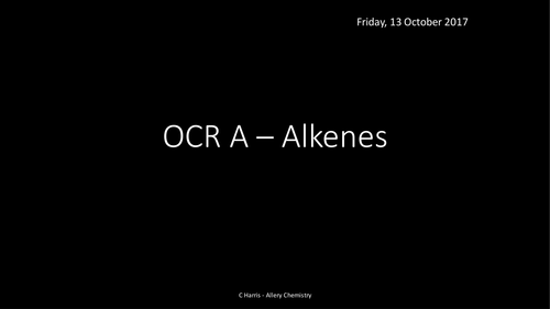 NEW OCR A Yr1 4.1.3 Alkenes Revision | Teaching Resources NEW OCR A Yr1 4.1.3 Alkenes Revision | Teaching Resources