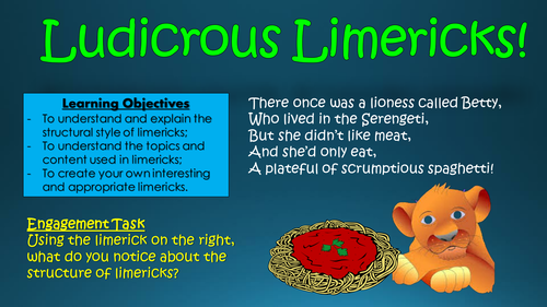 Big Limericks Bundle! | Teaching Resources