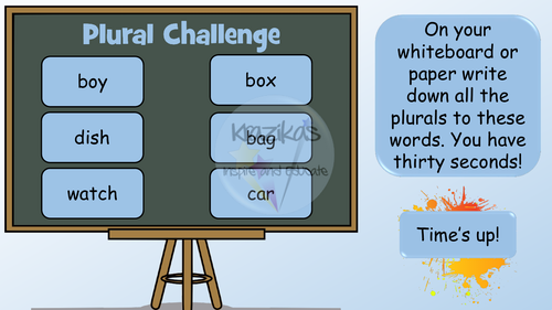 Plurals | Teaching Resources