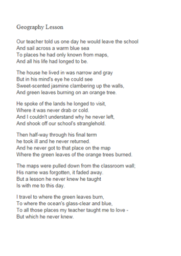 Year 6 SATs reading revision - poetry comprehension | Teaching Resources