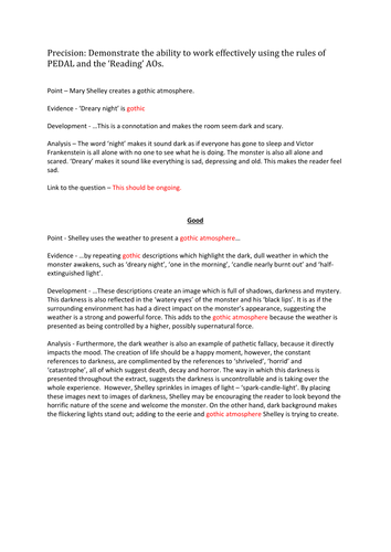 Frankenstein Chapter 5 | Teaching Resources