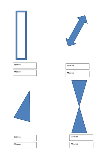 Maths, Measuring in non-standard units | Teaching Resources