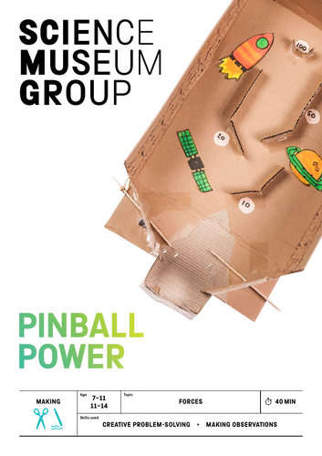 Pinball Power - Science Museum STEM Activity | Teaching Resources