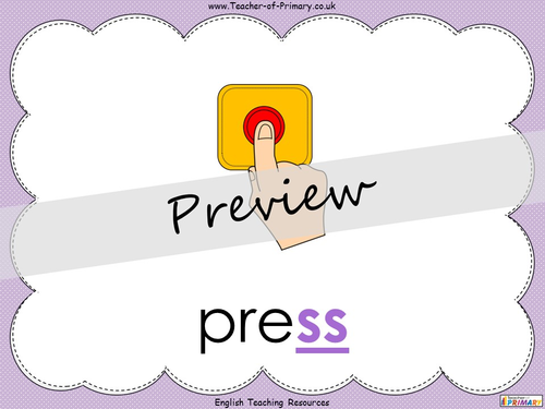 The 'ss' Sound - EYFS | Teaching Resources