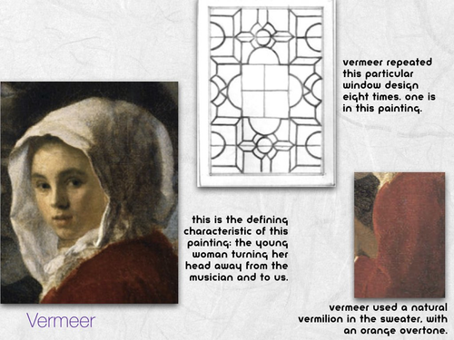 Johannes Vermeer ~ Baroque Era ~ Art History ~ 115 Slides ~ PUBLIC ...