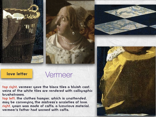 Johannes Vermeer ~ Baroque Era ~ Art History ~ 115 Slides ~ PUBLIC ...