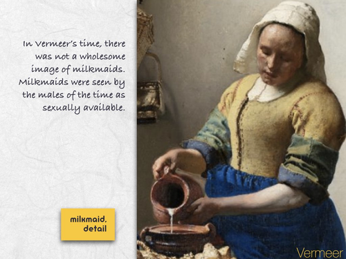 Johannes Vermeer ~ Baroque Era ~ Art History ~ 115 Slides ~ PUBLIC ...