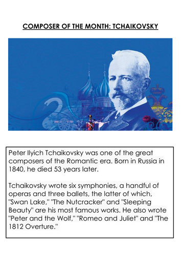 Composer of the Month | Teaching Resources