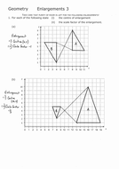 Transformations: Enlargements with a negative scale factor | Teaching ...