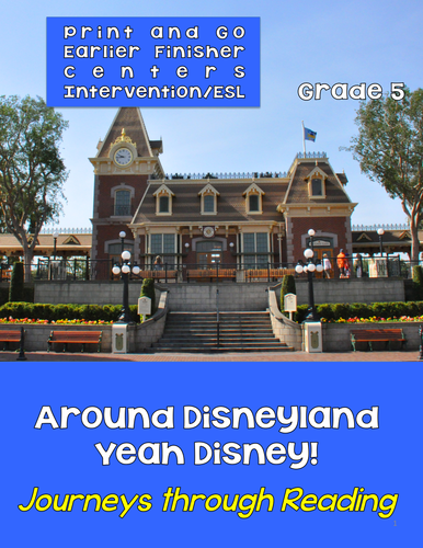 Journeys through Reading: Grade 5: Disneyland - Yeah Disney! ELD ...