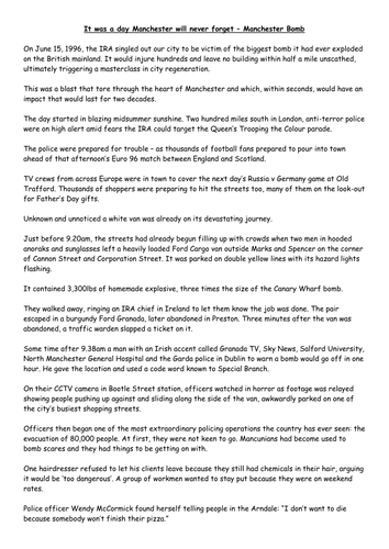 Extremism: IRA | Teaching Resources