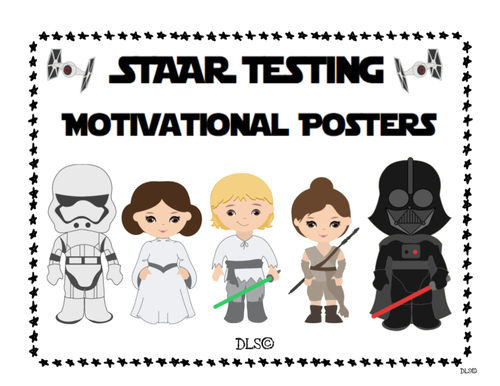 STAR WARS - STAAR Motivational Posters | Teaching Resources