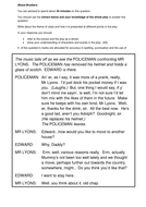 EDUQAS GCSE English Lit. 'Blood Brothers' Extract Whole Text Task on ...