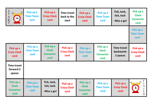 Time Board Game | Teaching Resources