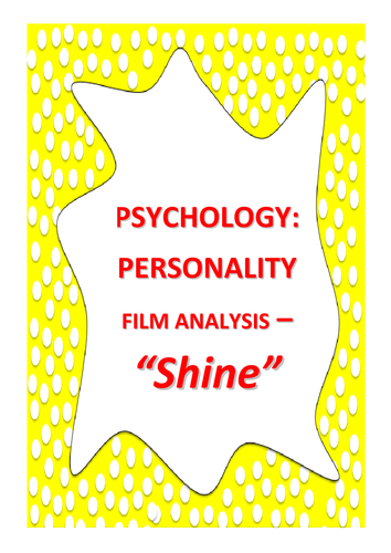 Personality Bundle | Teaching Resources