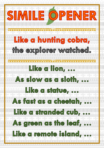 Sentence Openers Posters - ADDSPICE | Teaching Resources