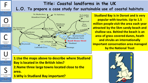 AQA 9-1 GCSE New Spec Coastal Landscapes | Teaching Resources