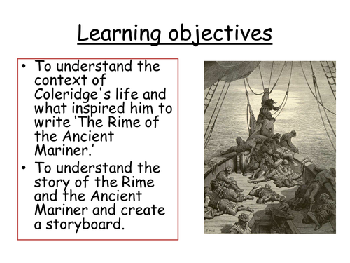 The Rime of the Ancient Mariner | Teaching Resources