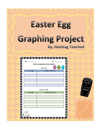 Easter Egg Hunt Graphing Project | Teaching Resources